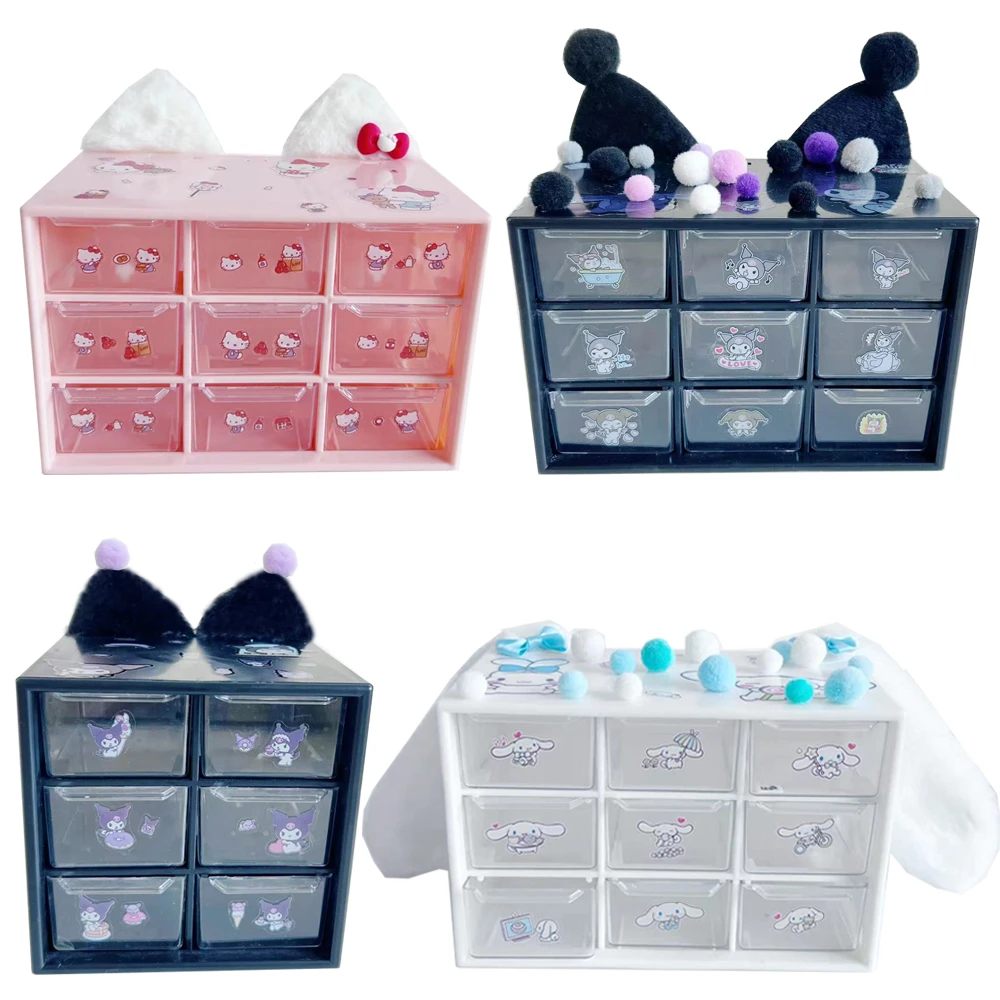 Cinnamoroll Storage Organizer | Cinnamoroll Storage Drawers - Anime Box ...