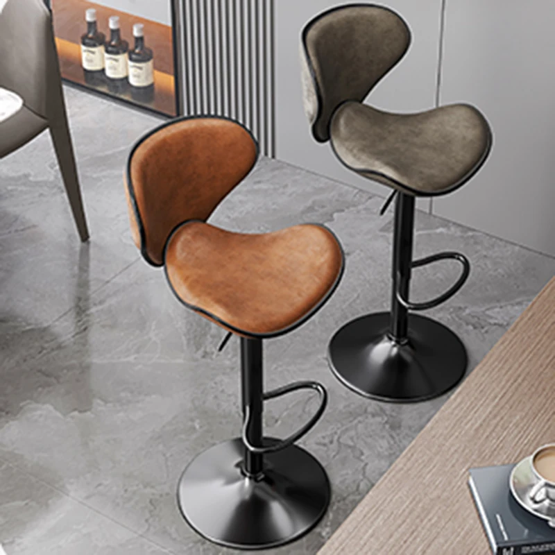 Beauty Folding Bar Stool Gold Leg Square Home Barbers Narrow Bar Stool ...