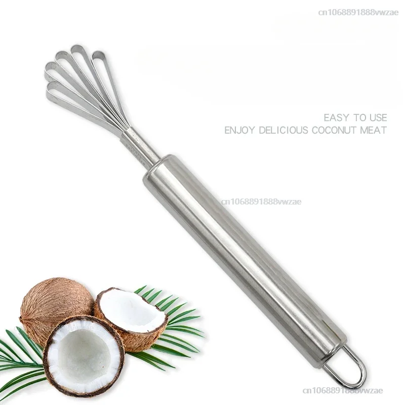 Stainless Steel Coconut Scraper Comfortable Grip Stainless Steel ...