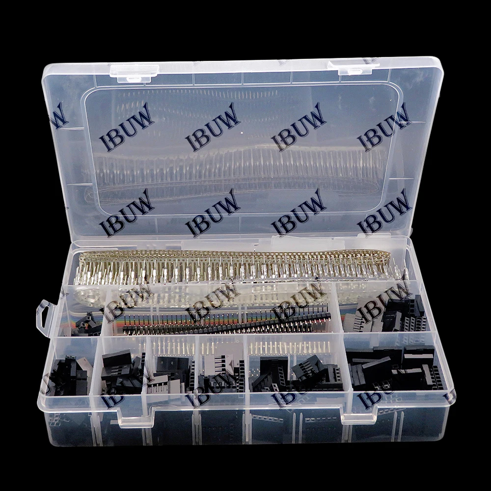 1550PCS/Set 2.54mm Dupont Connector Kit PCB Headers Male Female Pins ...
