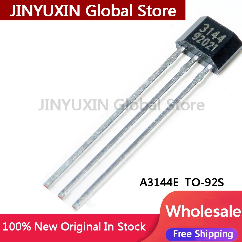 20-100Pcs-NEW-A3144-A3144EUA-A3144E-OH3144E-44E-Hall-Effect-Sensor-3144 ...