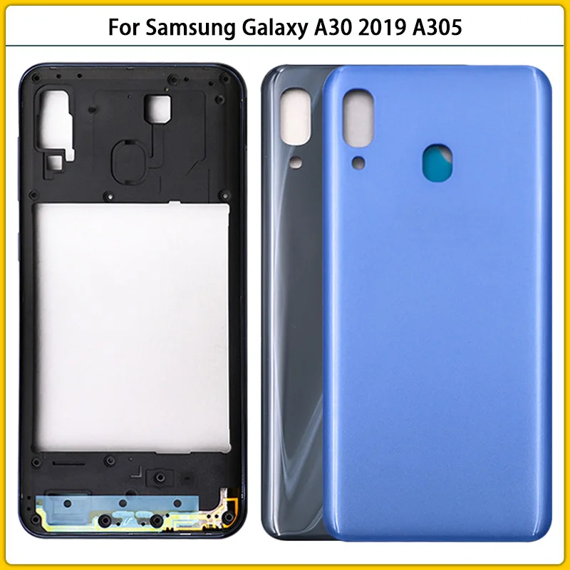 Para samsung galaxy a30 2019 a305 a305f SM A305F moldura do meio ...