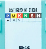 ORIGINAL 10PCS CARBIDE INSERT CCMT 060204 MT CT3000