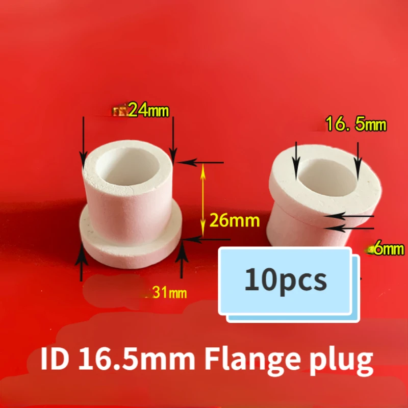 10pcs-High-Temperature-Porcelain-Washers-Insulating-Ceramics-Terminals ...