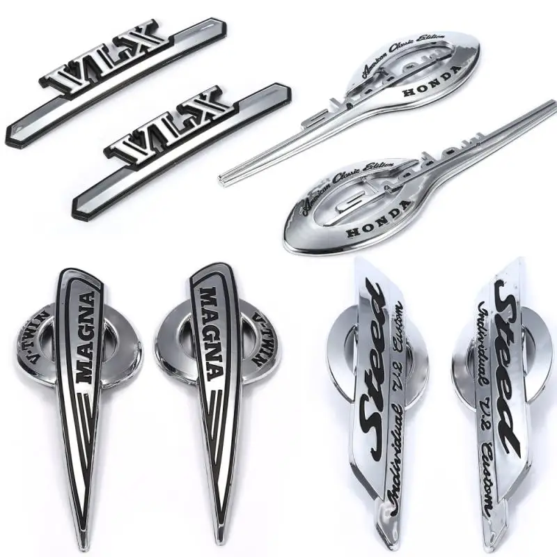 Motorcycle Gas Tank Stickers Emblem Badge Decals Sticker for Honda ...