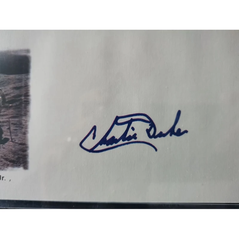 Charlie Duke Astronaut Autographs