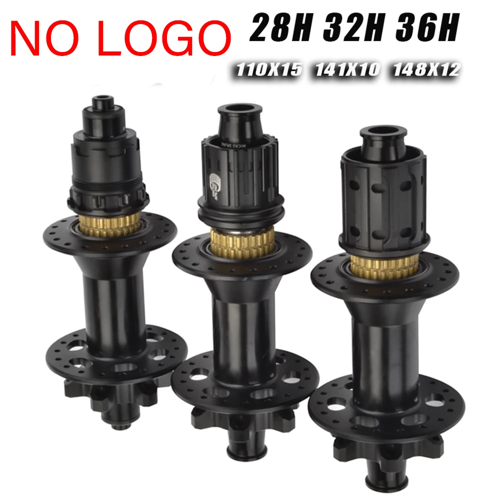 No Logo Bicycle Hub Mountain Bike Diy Hub Hg / Xd / Ms 141x10 148x12 ...