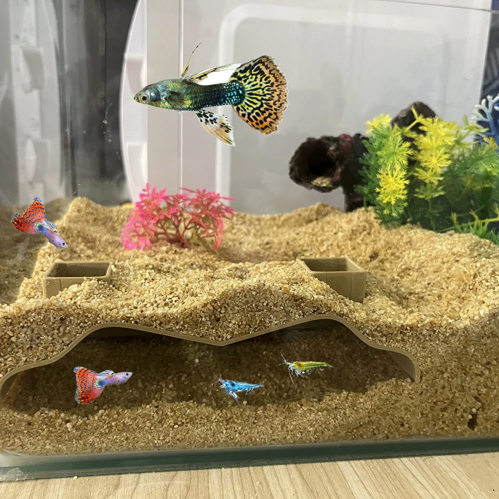 Aquarium-cave-Fish-tank-underground-hiding-cave-For-Aquatic-Pets-To ...