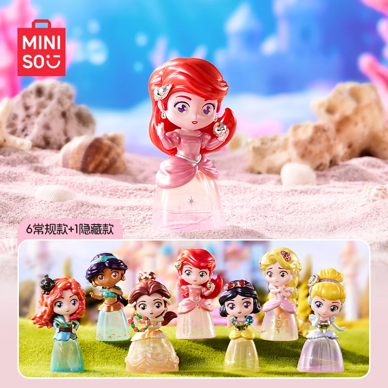 MINISO-Disney-Dream-Princess-Series-Blind-Box-Storage-Jar-Hand-made ...