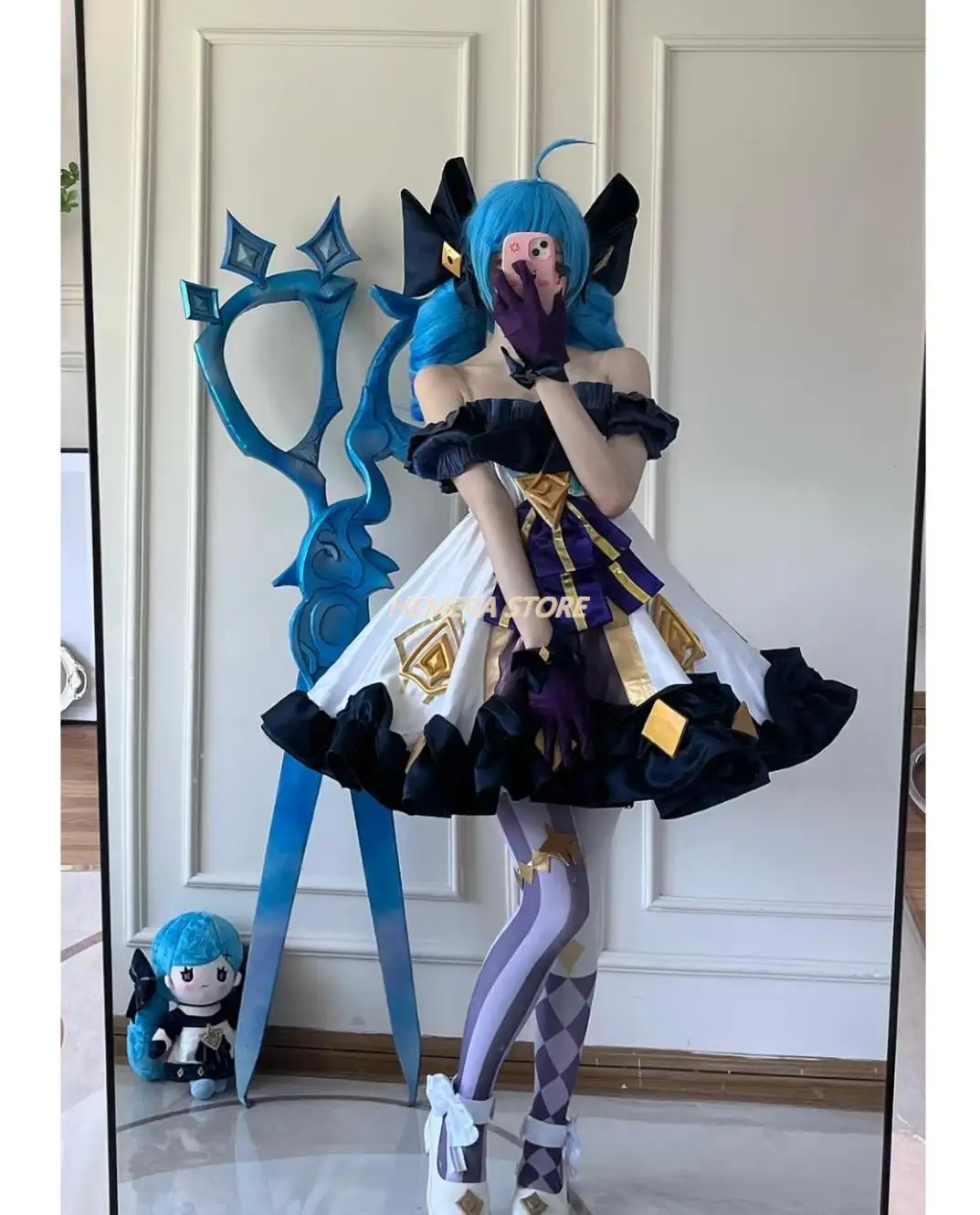 Game-LOL-Gwen-Cosplay-Costume-Game-Cos-LOL-Cosplay-New-Hero-Gwen-Gothic ...