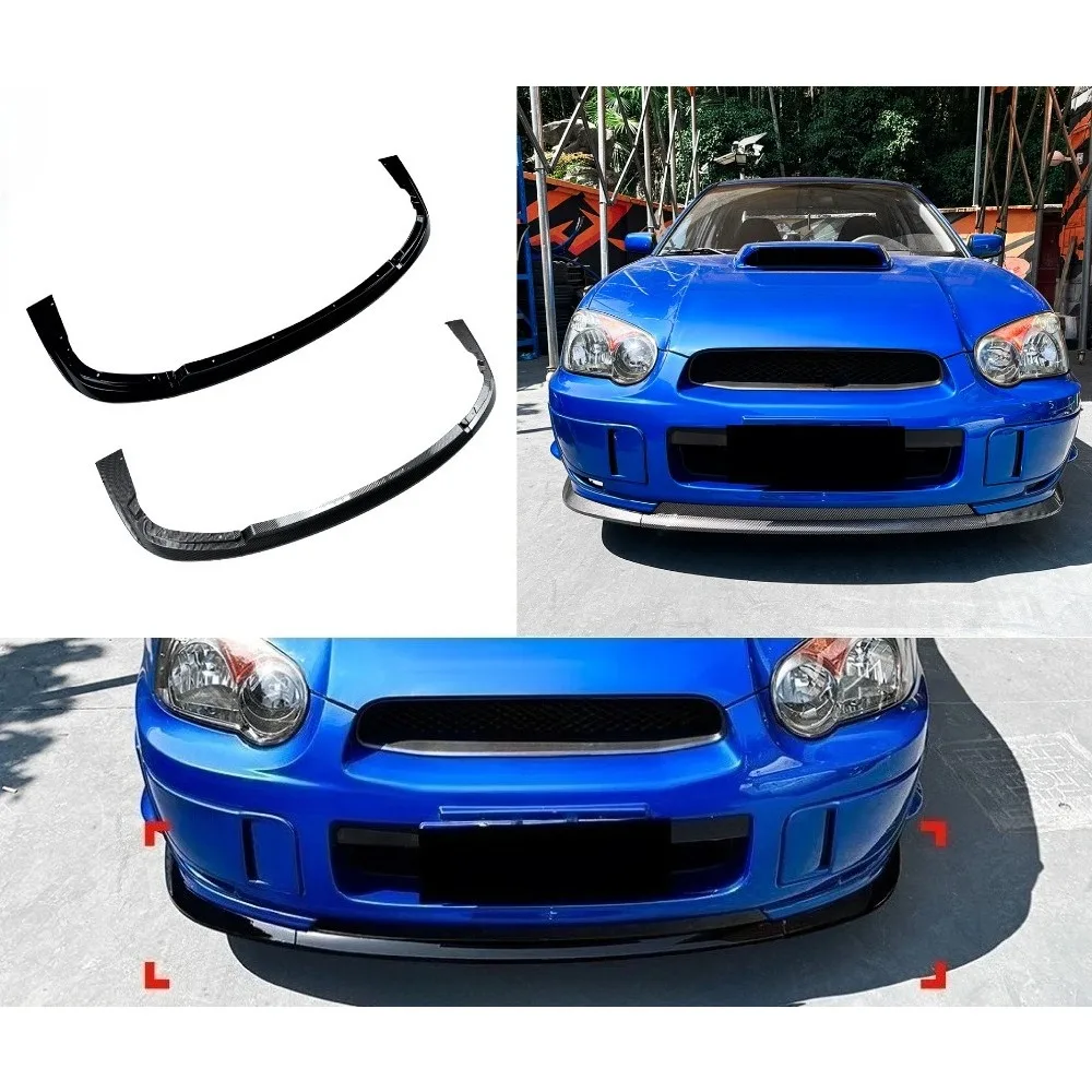 For Subaru Impreza WRX STI GD GG 2004 2005 Front Bumper Lip Spoiler PU ...
