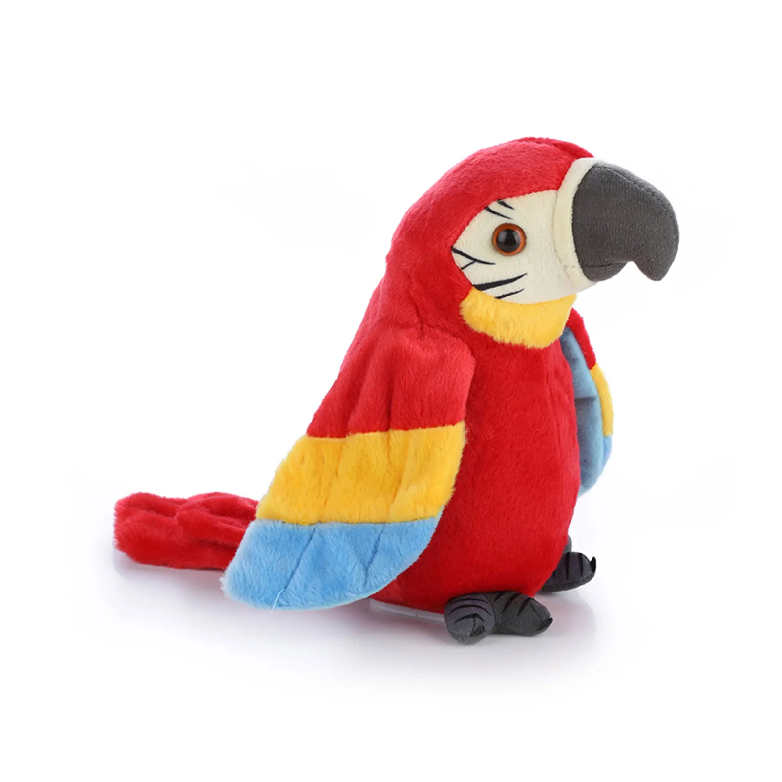 Electronic-Talking-Parrot-Repeat-What-You-Say-Waving-Wings-Plush-Toy ...