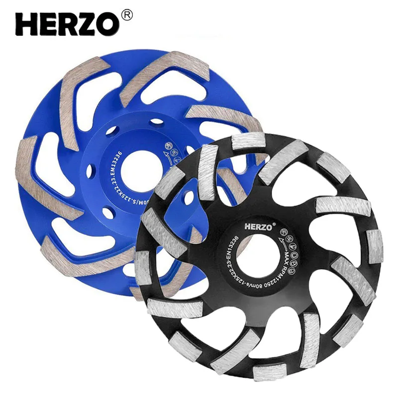 HERZO 2PCS Gringding Cup Wheel Diamond Discs Kit Sanding Disc for ...