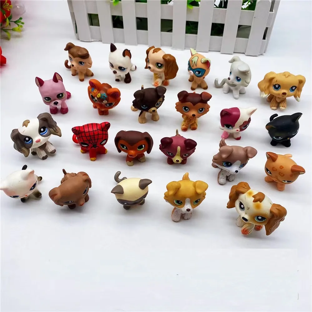 LPS-Rare-Littlest-Pet-Shop-Brinquedos-cabelo-curto-Stands-c-o-gatinho ...