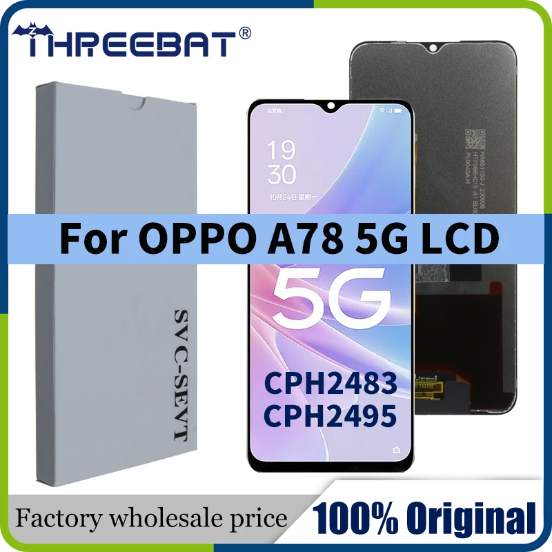 Pantalla-LCD-Original-de-90Hz-para-OPPO-A78-5G-6-56-pulgadas-CPH2483 ...