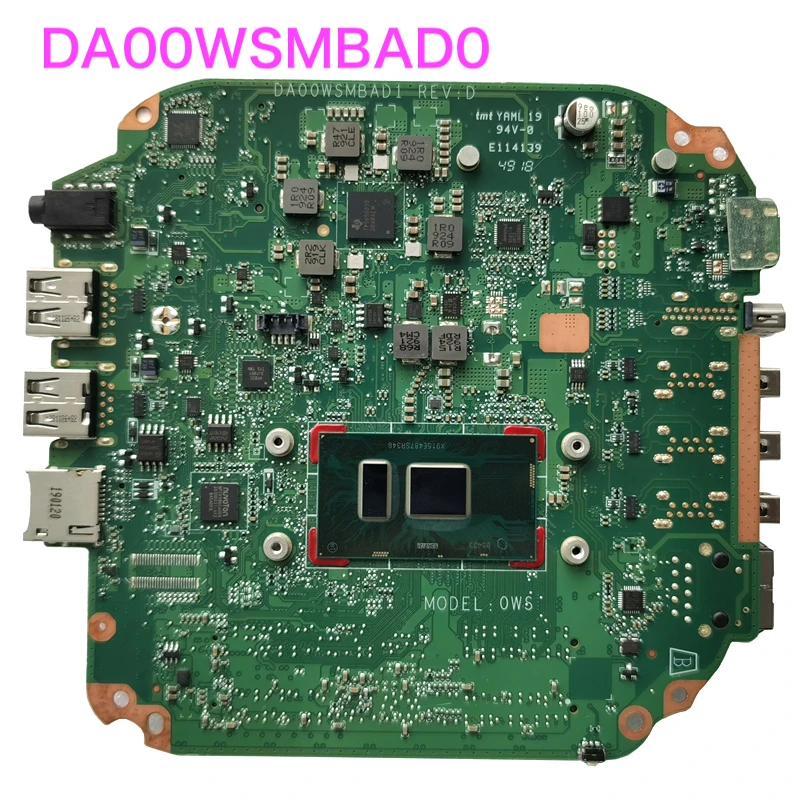 HP Chromebox G2 Motherboard DA00WSMBAD0 L17276-001 L17276-601 0WS ...