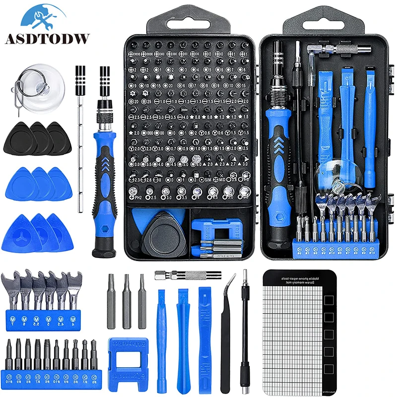 25/32/115/136 In 1 Screwdriver Set Magnetic Screwdriver Set Phone Repair Pc Tool Kit Precision ...