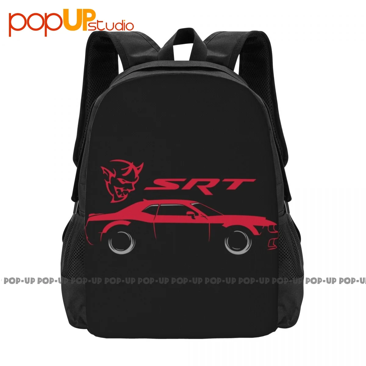Dodge-Challenger-Demon-Srt-Muscle-Car-Hellcat-Racing-Speed-Backpack ...