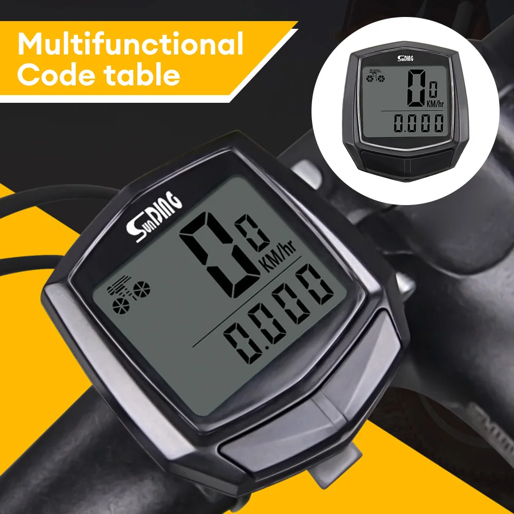Sd-581-1-5-inch-Bicycle-Wired-Odometer-Code-Table-Multi-function ...