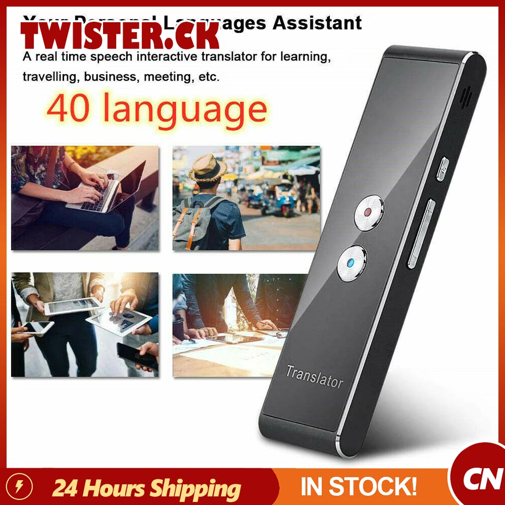 Traduttore-vocale-istantaneo-intelligente-40-lingue-T8-strumento-di ...