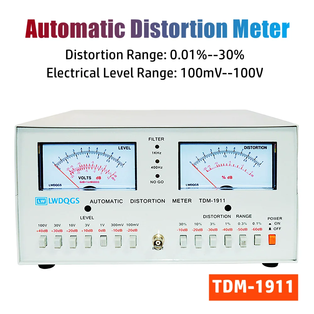 TDM1911-0-01-30-Automatic-Audio-Distortion-Meter-100mV-100V-Electrical ...