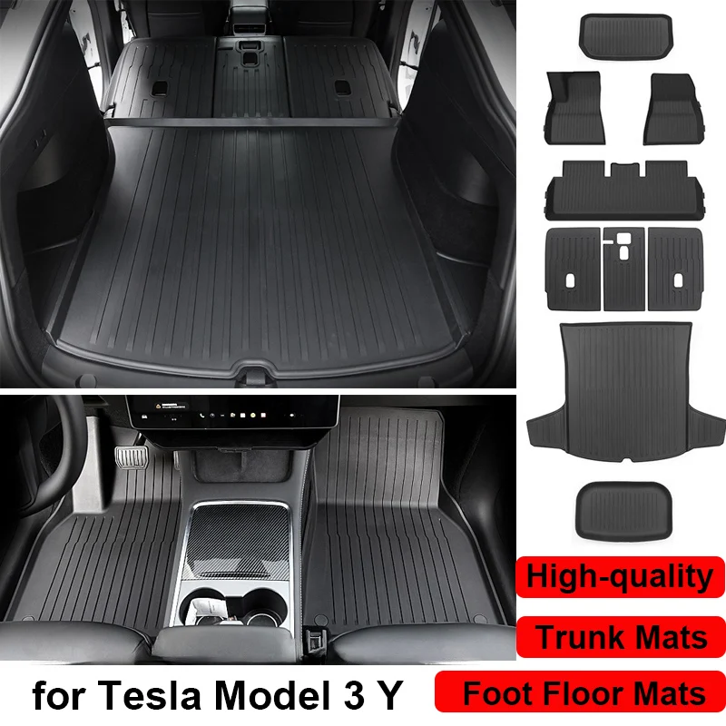 Injection-Molding-TPE-Protector-Mat-for-Tesla-Model-3-Y-Foot-Floor-Mats ...