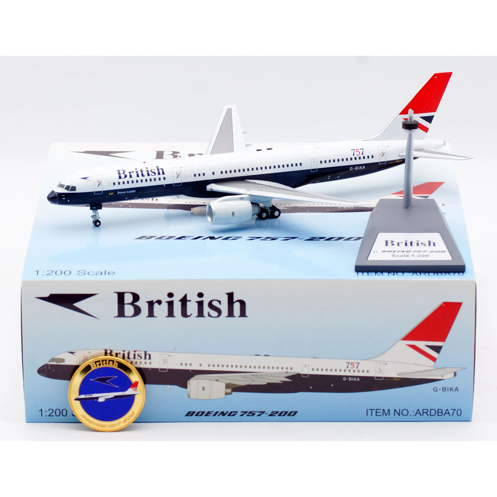 ARDBA60 Alloy Collectible Plane Gift ARD 1:200 British Airways Boeing ...