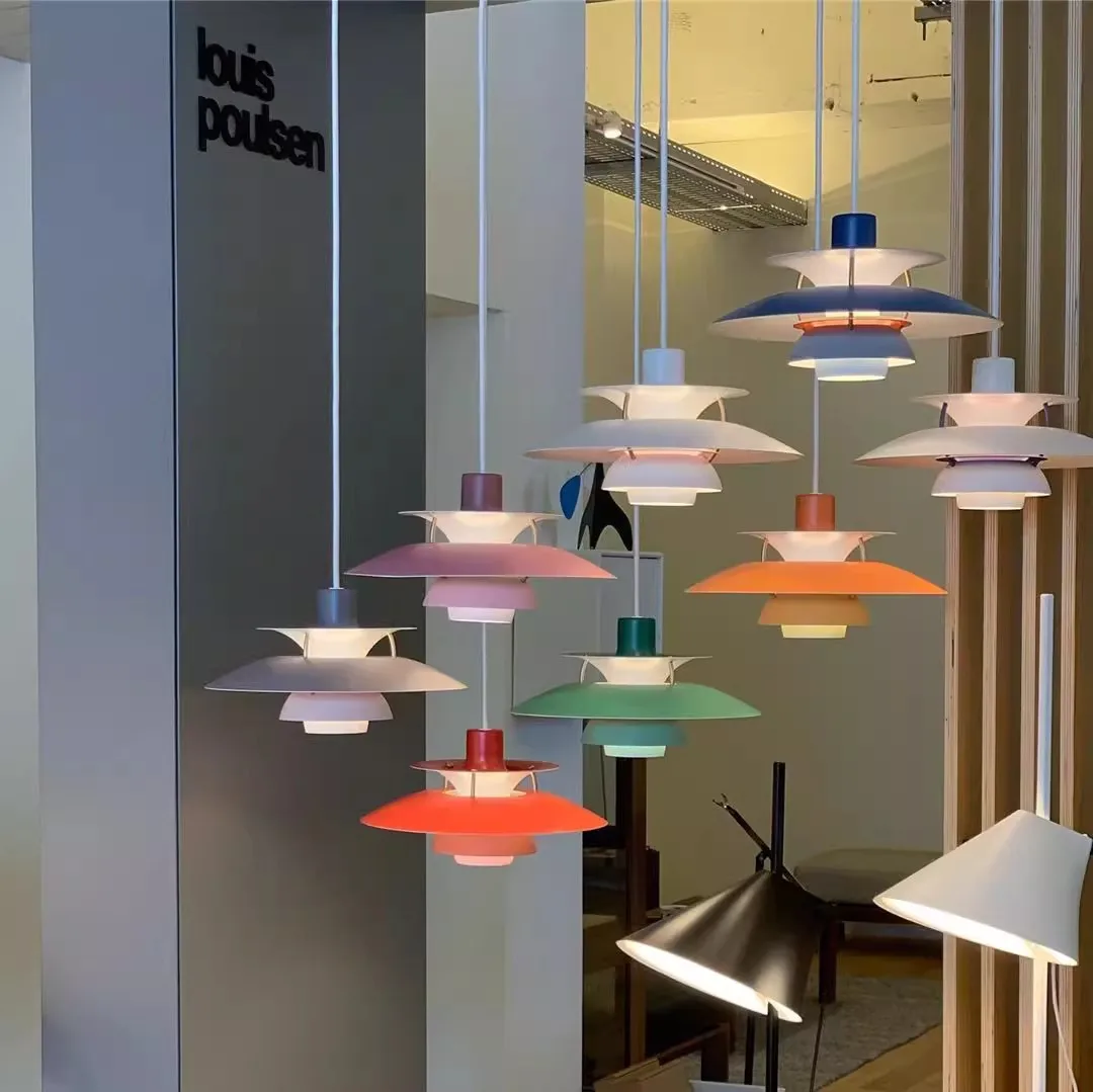 Nordic-Danish-Designer-LED-Pendant-Light-for-Dining-Room-Table-Hanging ...