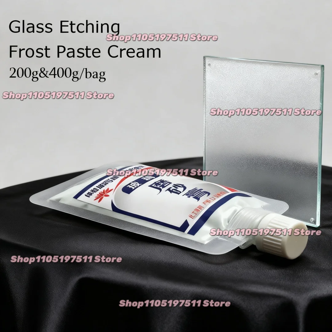 200g Glass Etching Frost Paste Glass Record Engraving Cream for DIY ...