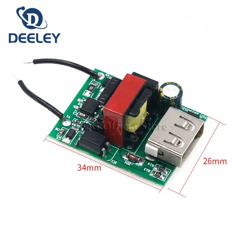 USB DC Step Down Module Isolated Power Supply Buck Converter Stabilizer ...