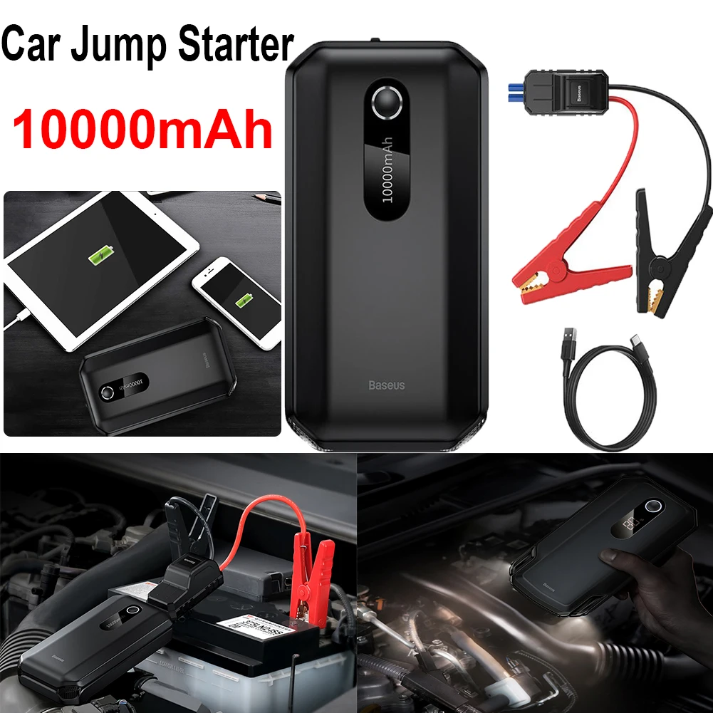Car-Jump-Starter-10000mAh-Power-Bank-1000A-Car-Battery-Charger-12V ...