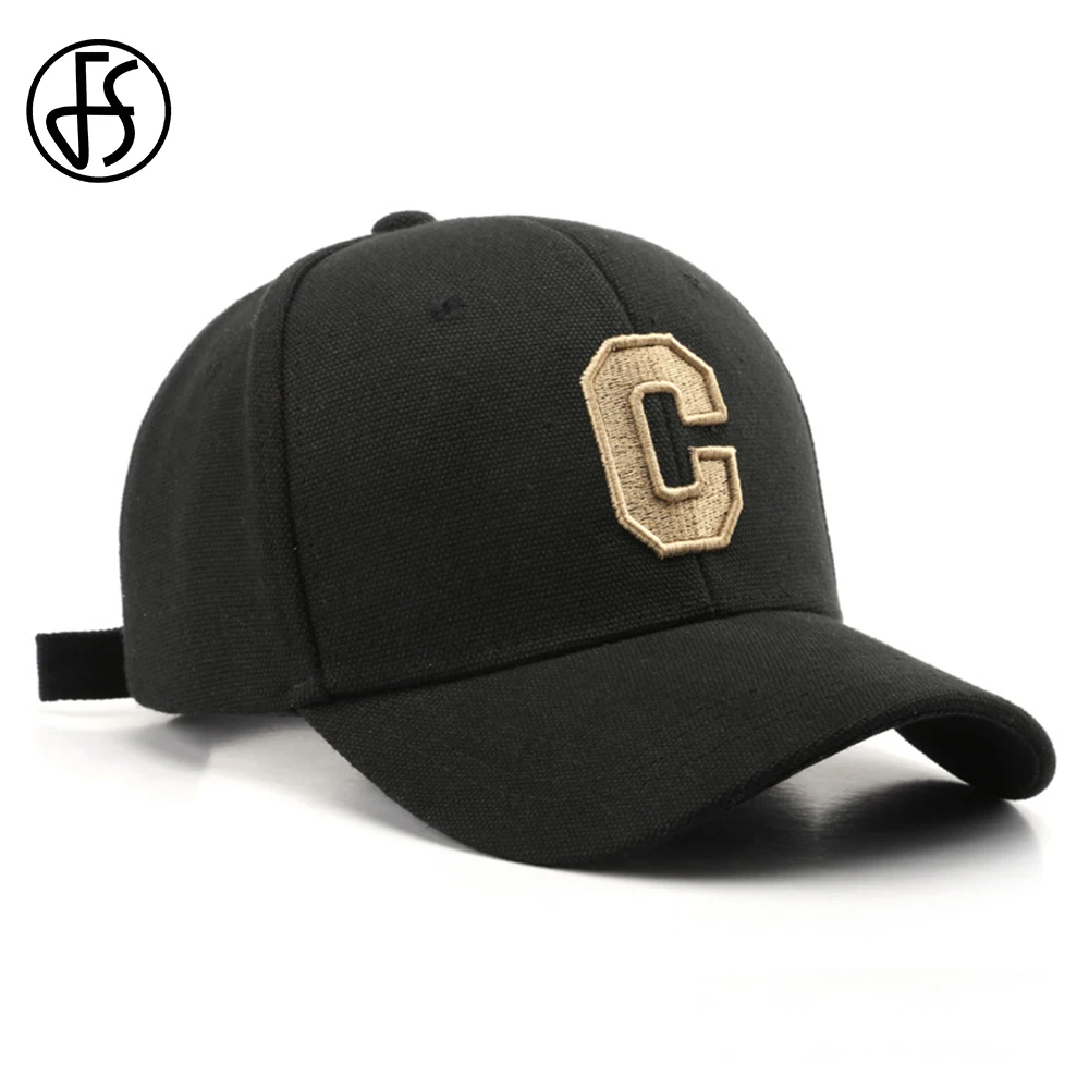 FS gorras de béisbol bordadas con letras para hombre y mujer, sombrero de béisbol con bordado de ...