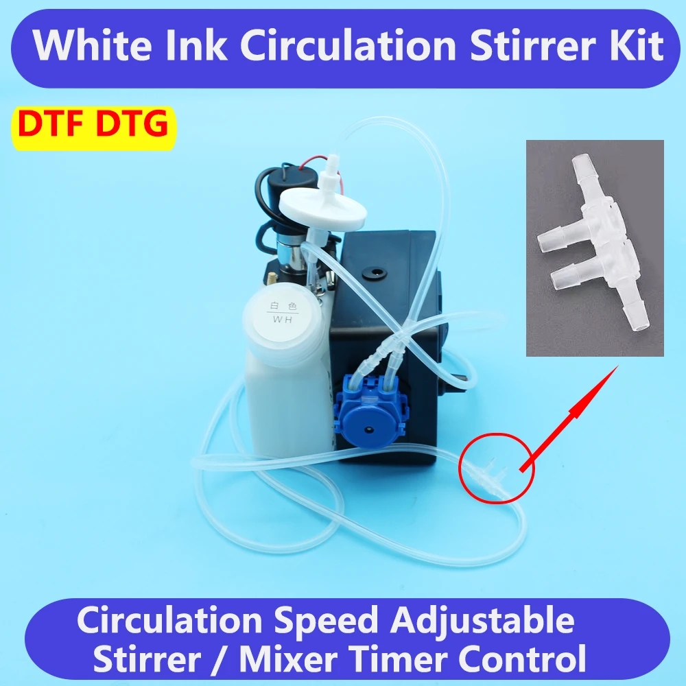 DTF-DTG-Ink-System-White-Ink-Circulation-Kit-For-Epson-L1800-L800-L805 ...