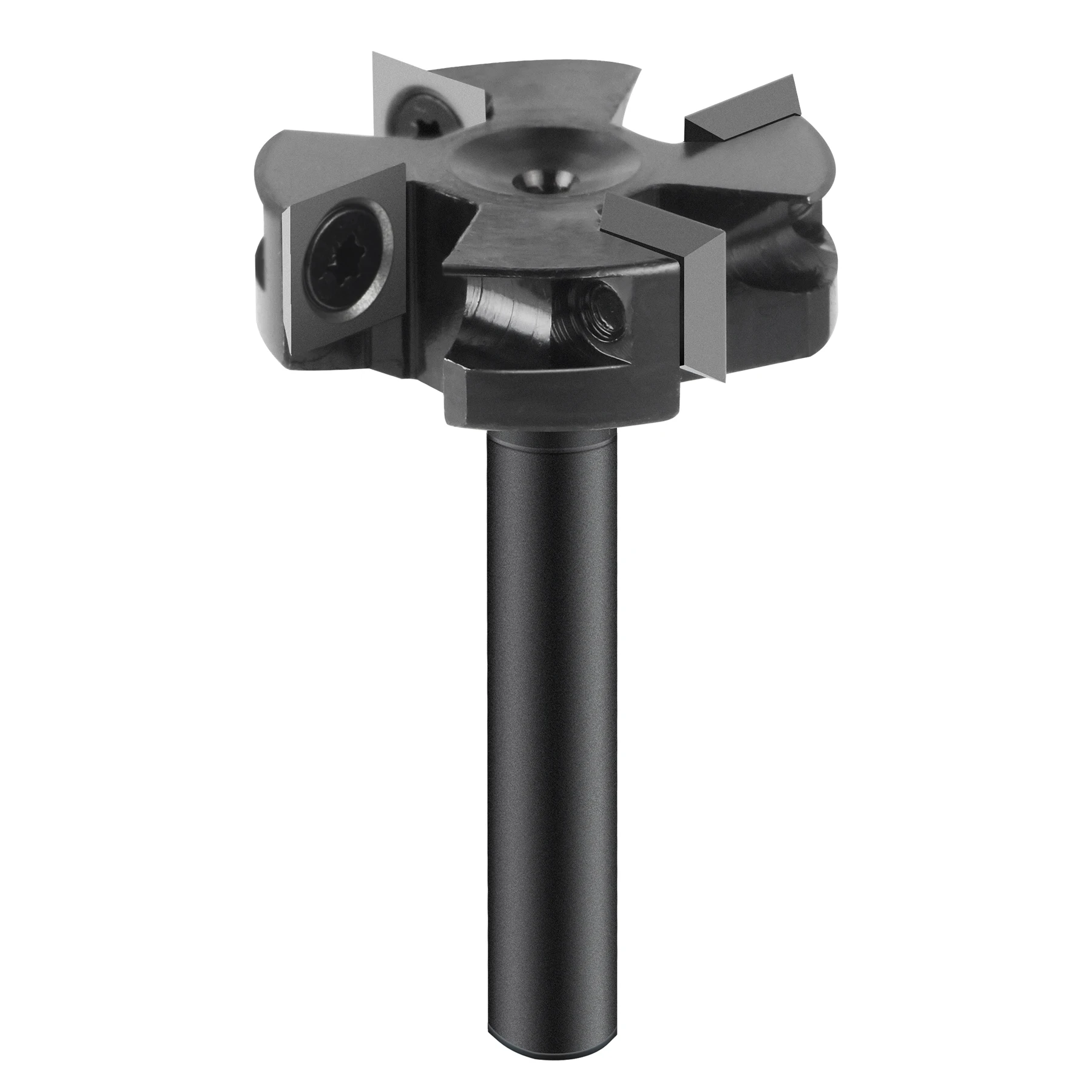 Dreanique Spoilboard Surfacing Router Bit, 8mm Shank 40mm Diameter, 4 ...