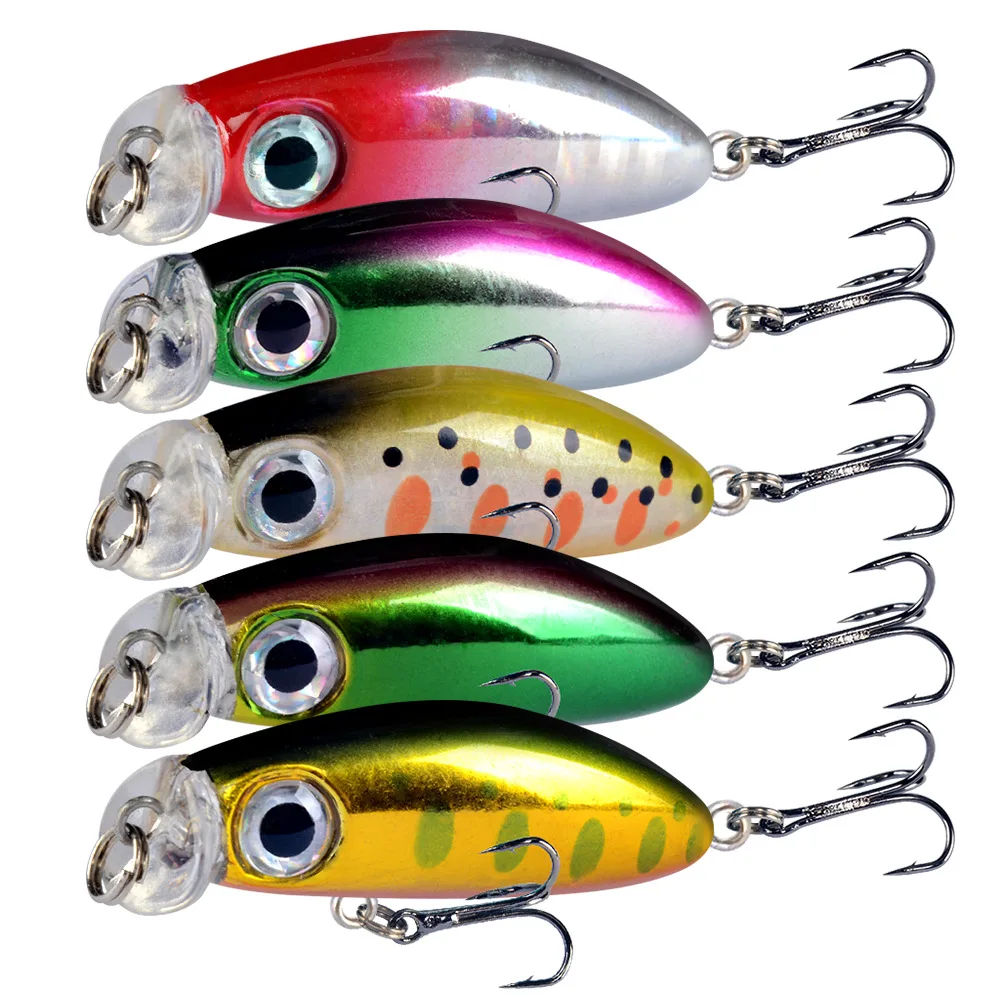 1Pcs-Mini-Micro-Minnow-Fishing-Lures-4-3cm-3g-Artificial-Jerkbait-for ...