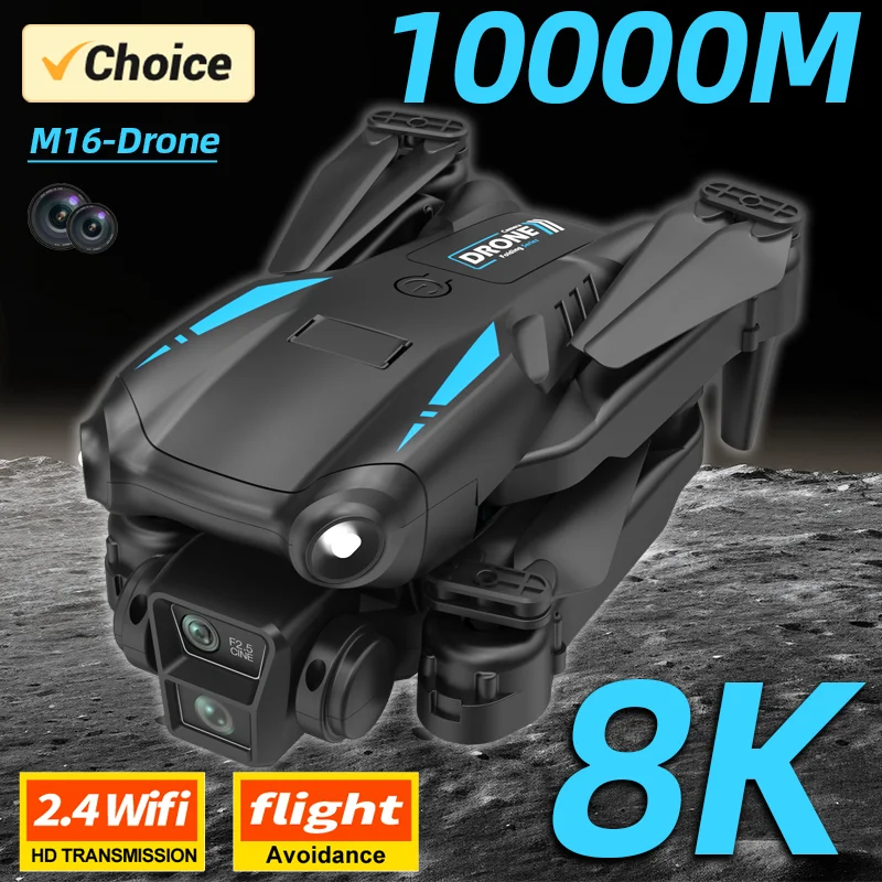 M16-Drone-5G-Optical-Flow-Switching-Drone-Dual-Camera-GPS-8K-Aerial ...