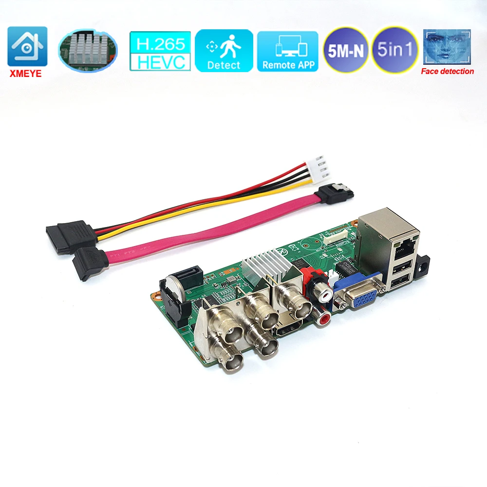Xmeye-Dvr-4-Channels-5M-N-Board-Video-Surveillance-Recorder-Module-With ...