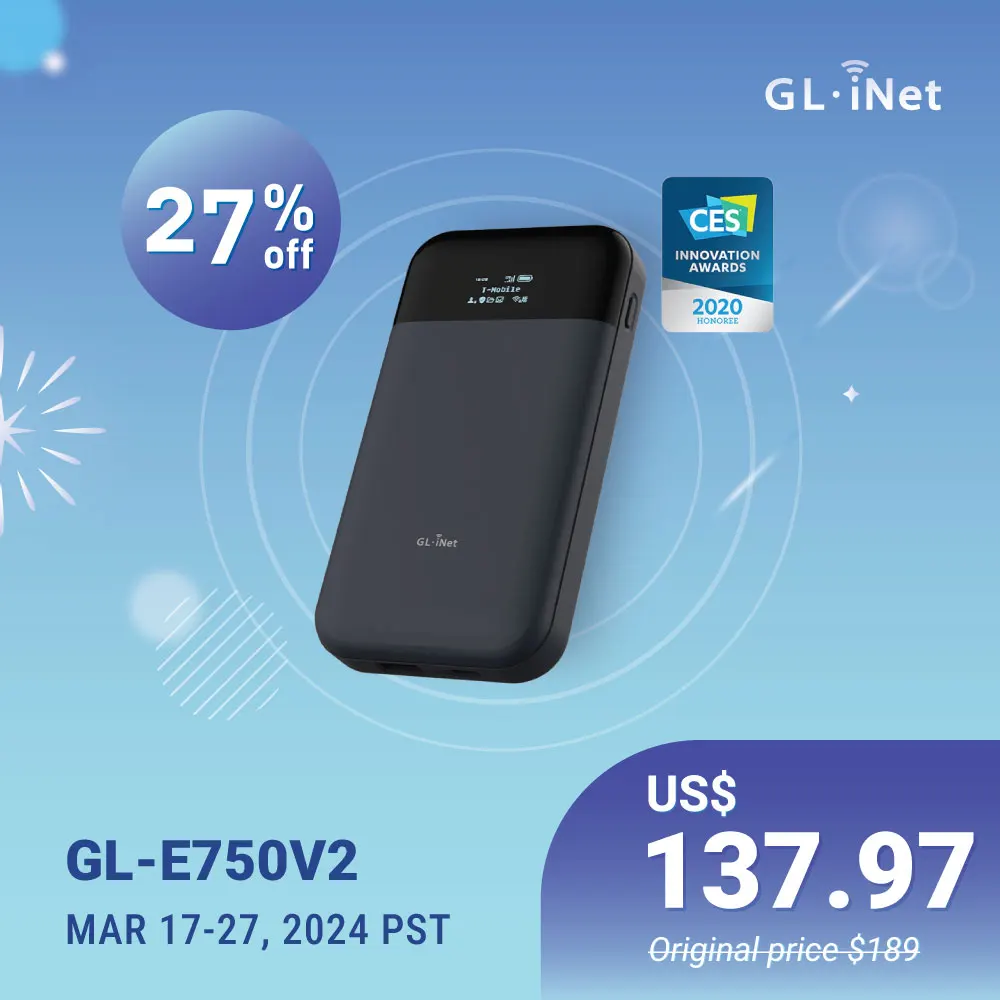 GL-iNet-enrutador-MUDI-V2-GL-E750V2-750Mbps-1TB-Max-MicroSD-con-OpenWrt ...