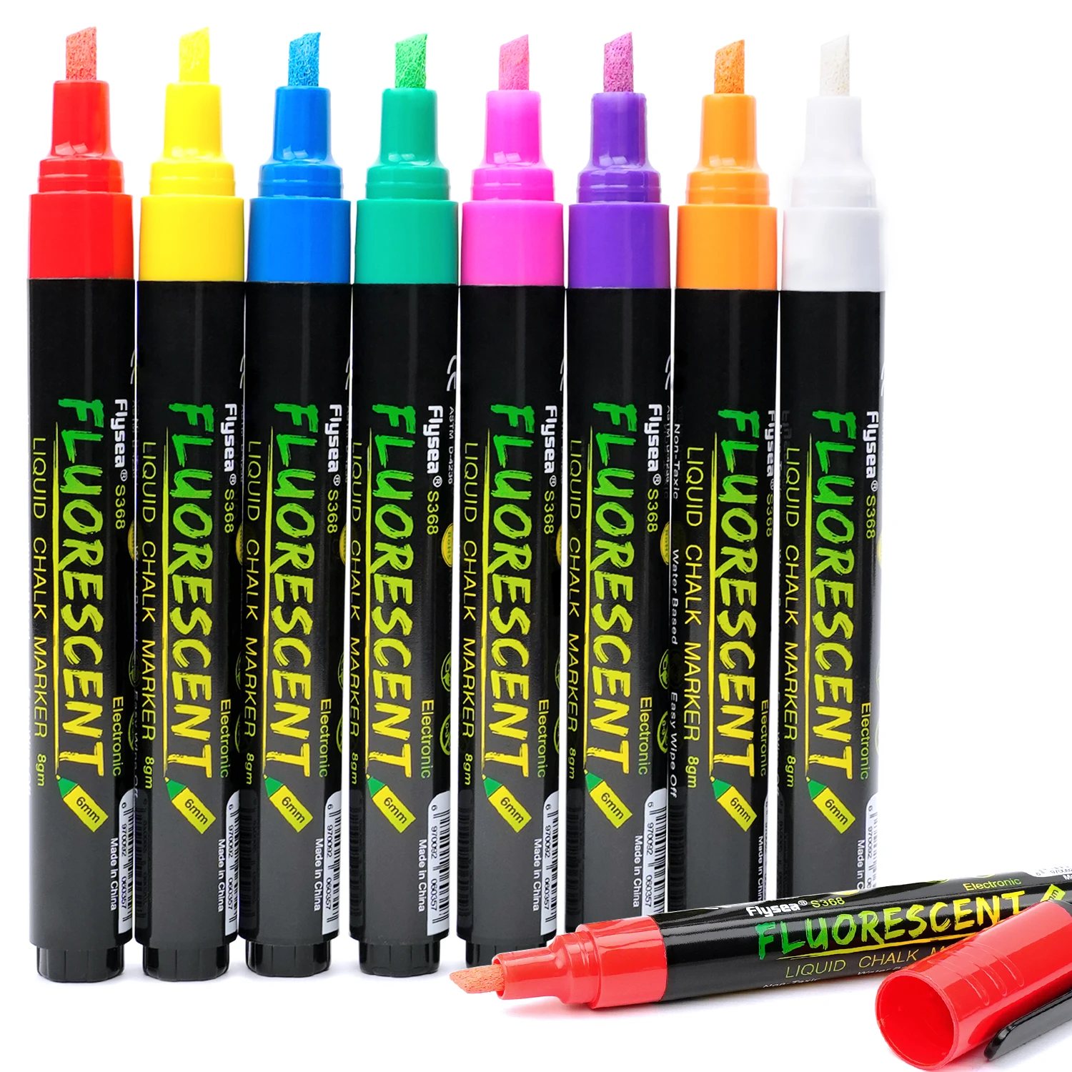 8-Color-Liquid-Chalk-Erasable-LED-Highlighter-Fluorescent-Marker-Pen-Art-Painting-For-Whiteboard ...