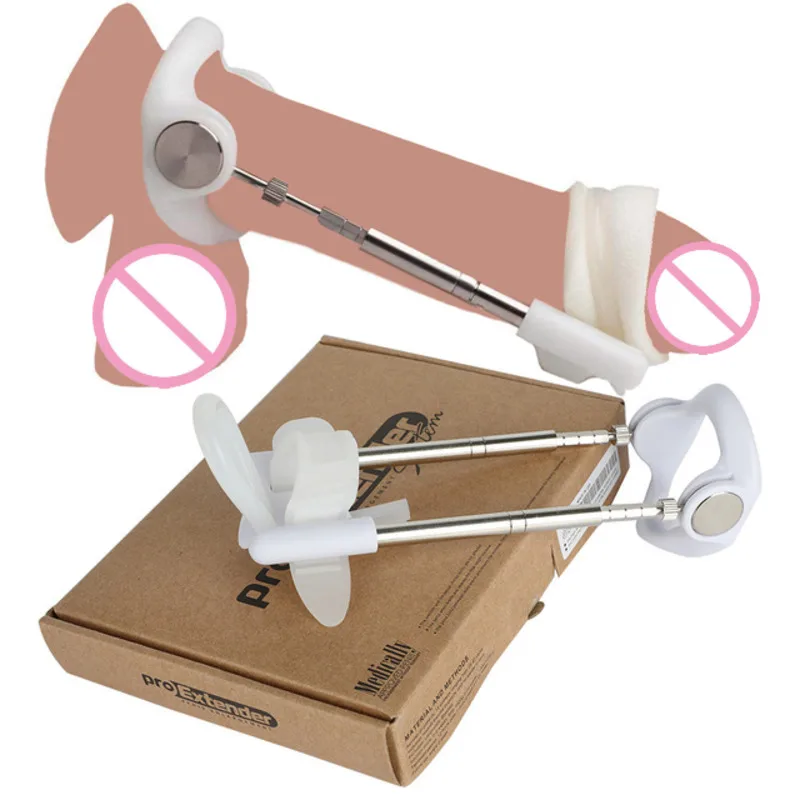Penis-Extender-Male-Dick-Enlargement-Edge-Stretcher-Pump-Strap-Extension-Penis-Enlarger-Erection ...