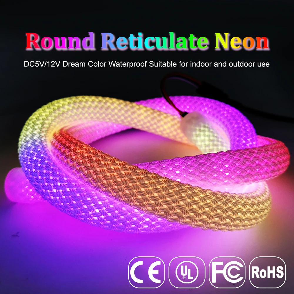 360-Degree-Round-Reticulate-Led-Strip-Light-Neon-5V-WS2812B-12V-WS2811 ...