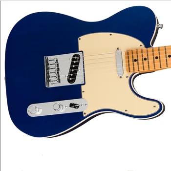 Magic Metal Blue Color Tele Ultra Electric Guitar, Solid Body , Maple ...