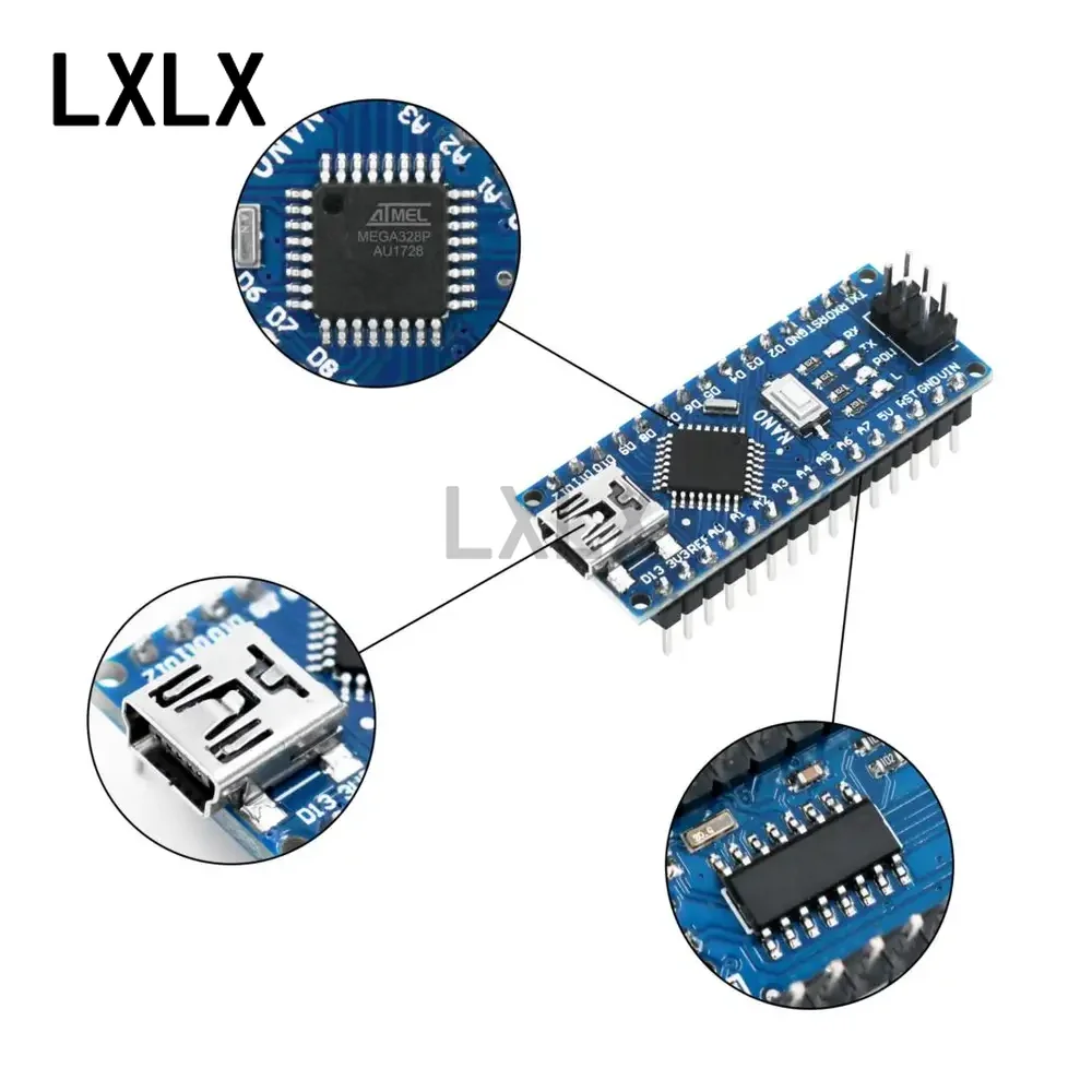 Piezas-Nano-V3-0-ATMEGA328P-Mini-tipo-C-Compatible-con-gestor-de ...