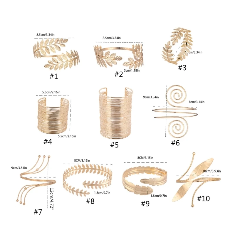 Greek Goddess Arm Jewelry