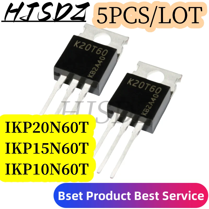 5PCS/LOT IKP20N60T TO-220 K20T60 TO220 IKP20N60 IGBT 600V 20A IKP15N60T ...
