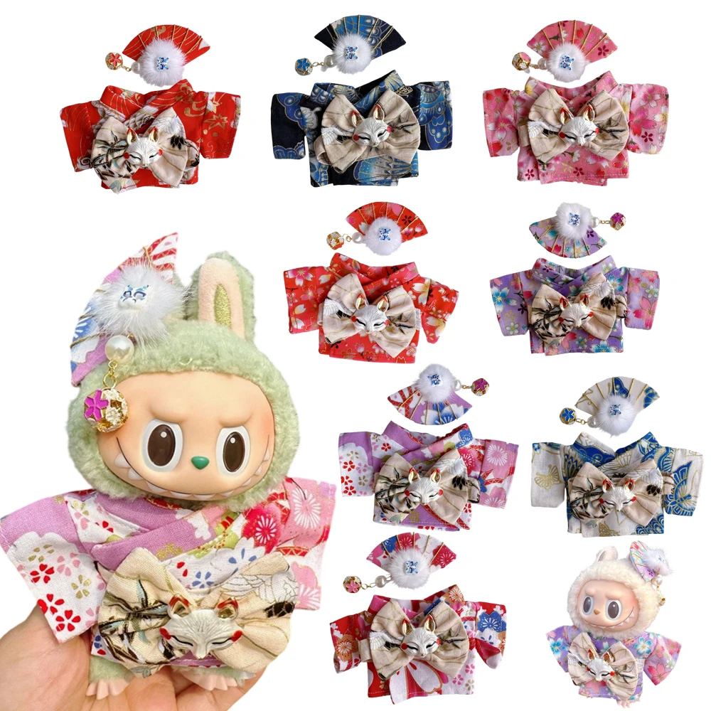 The Ultimate Guide to the Miniature Kimono Skirt Set for 17cm Labubu ...