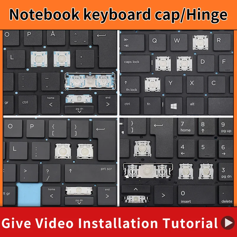 Replacement-Keycap-Key-cap-Hinge-for-HP-ProBook-450-G6-455R-G6-455-G6 ...