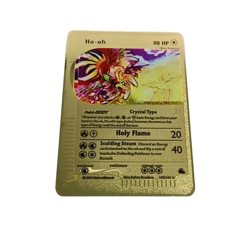 37set All Charizard Pokemon GX MEGA Gold Metal Card Super Game ...