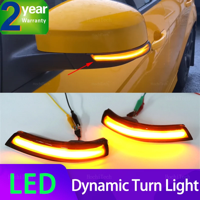 LED Dynamic Turn Signal Light Side Mirror Sequential Indicator Blinker ...