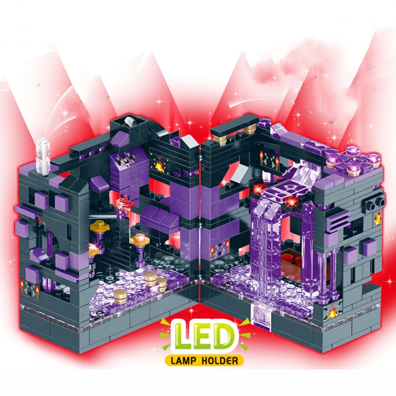 My-City-Fortress-Corals-World-Building-Blocks-Blaze-Bridge-Nether-Set ...